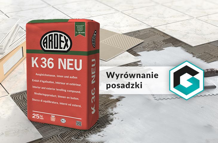 Wyrównująca masa szpachlowa Ardex K 36 Neu - 25 kg - Izolacje i kleje